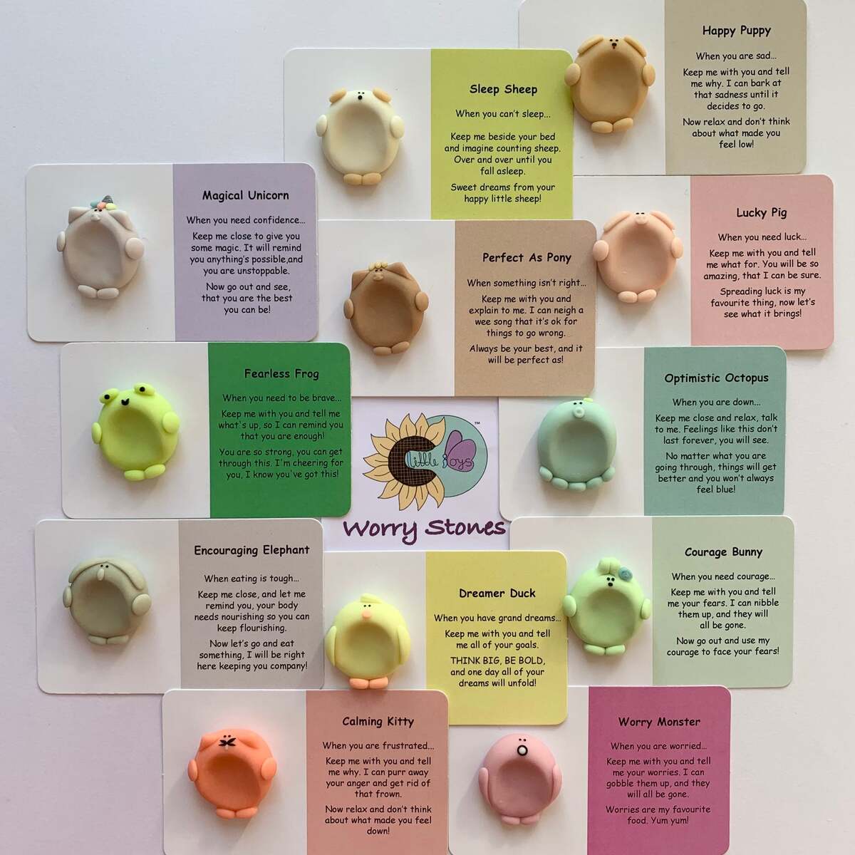 Little Joys Fearless Frog Worry Stone – SenseAbilities